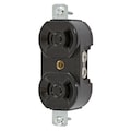 Hubbell Wiring Device-Kellems Locking Devices, Twist-Lock®, Industrial, Duplex Receptacle, 15A ...